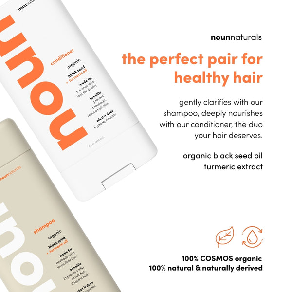 Black Seed & Turmeric Hero Duo – Gentle Cleansing Shampoo and Deep Hyd
